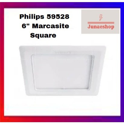 PHILIPS 6" 14W 59528 MARCASITE DOWNLIGHT (SQUARE) | Shopee Malaysia