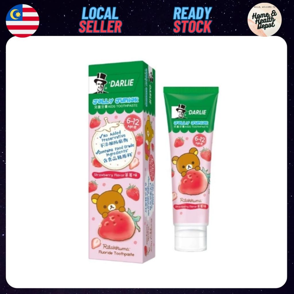 Darlie Toothpaste Jolly Junior Kids 6-12 years old (60g) | Shopee Malaysia