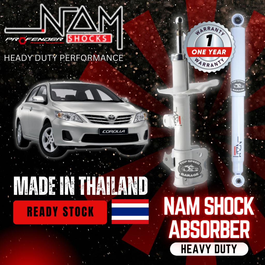 TOYOTA AXIO / ALTIS ZRE141 / 142 / 143 - NAM Heavy Duty Performance ...