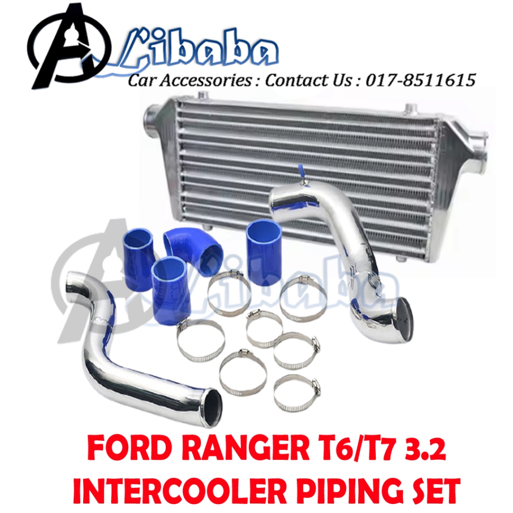 FORD RANGER T6/T7 2012+ 3.2L TURBO INTERCOOLER PIPING SET PIPE KIT ...
