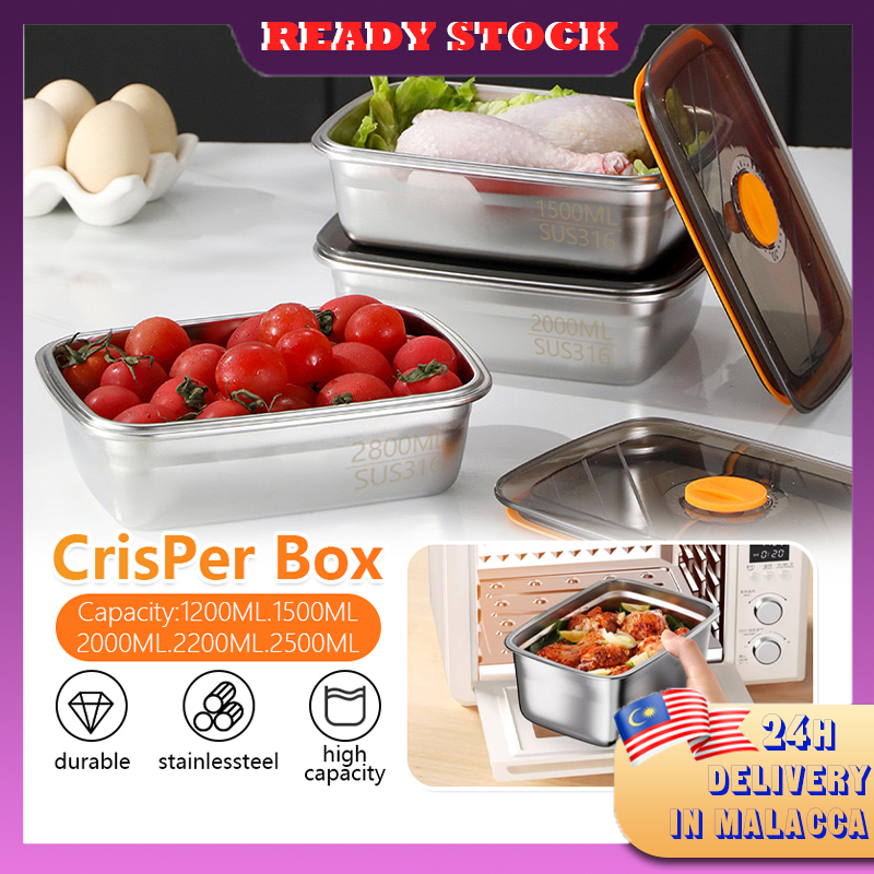 316L food preservation box Antibacterial and anti-corrosion Lunch box ...