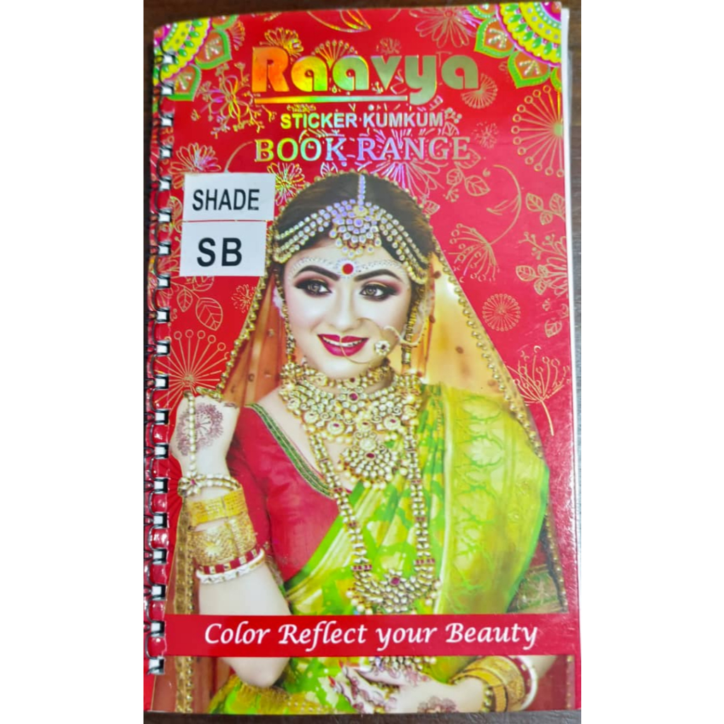 Raavya 960 Sticker Kumkum Bindi Book | Shopee Malaysia