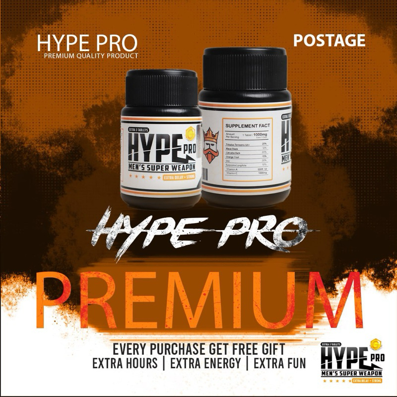 Hype Pro MenBooster Fitness Original | Shopee Malaysia