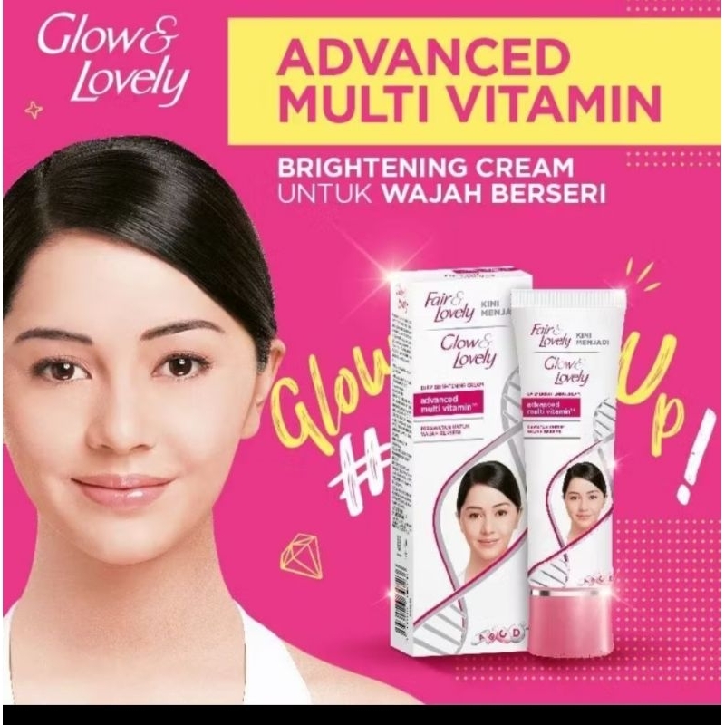 {100% original}Fair & Lovely= Advanced multi-vitamin whitening face cream,50g dan 80g | Shopee ...