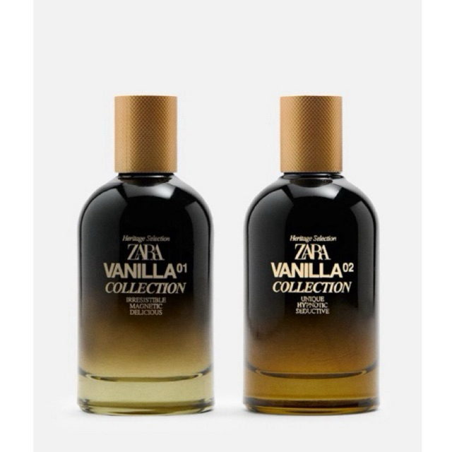 [ORIGINAL] ZARA VANILLA COLLECTION 01 + VANILLA COLLECTION 02 EDP 2 X ...