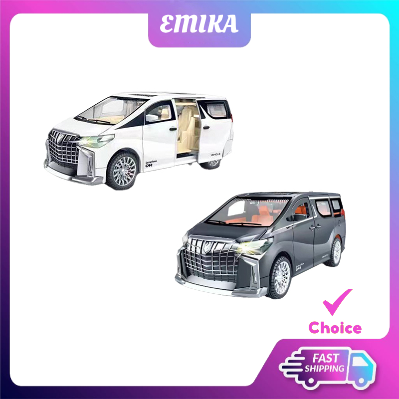 Emika Choice Toyota Alphard Models Sound and Light Car Toys Collection ...