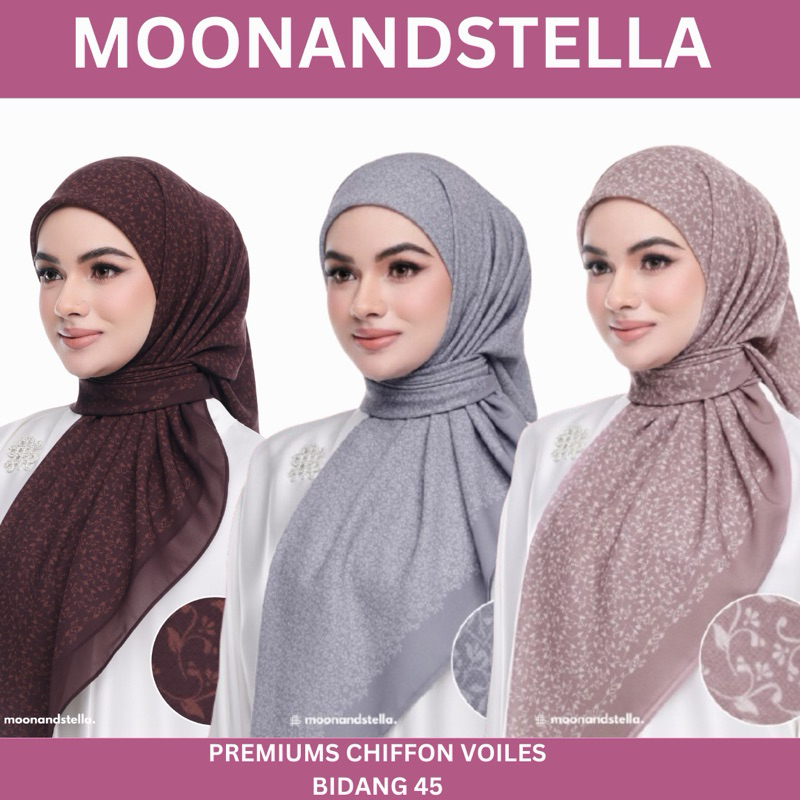 🔥2 PCS RM50🔥MOONANDSTELLA PREMIUMS COTTON VOILES | Shopee Malaysia