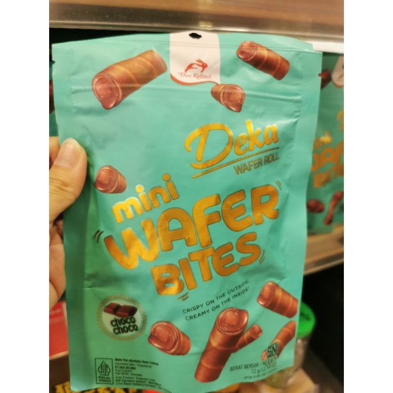 Deka Mini Wafer Bites (wafer roll) 迷你威化卷 72g | Shopee Malaysia