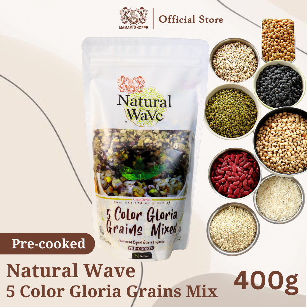 Natural Wave 5 Color Gloria Mixed Grains 400g | 4 servings | Nutrient ...
