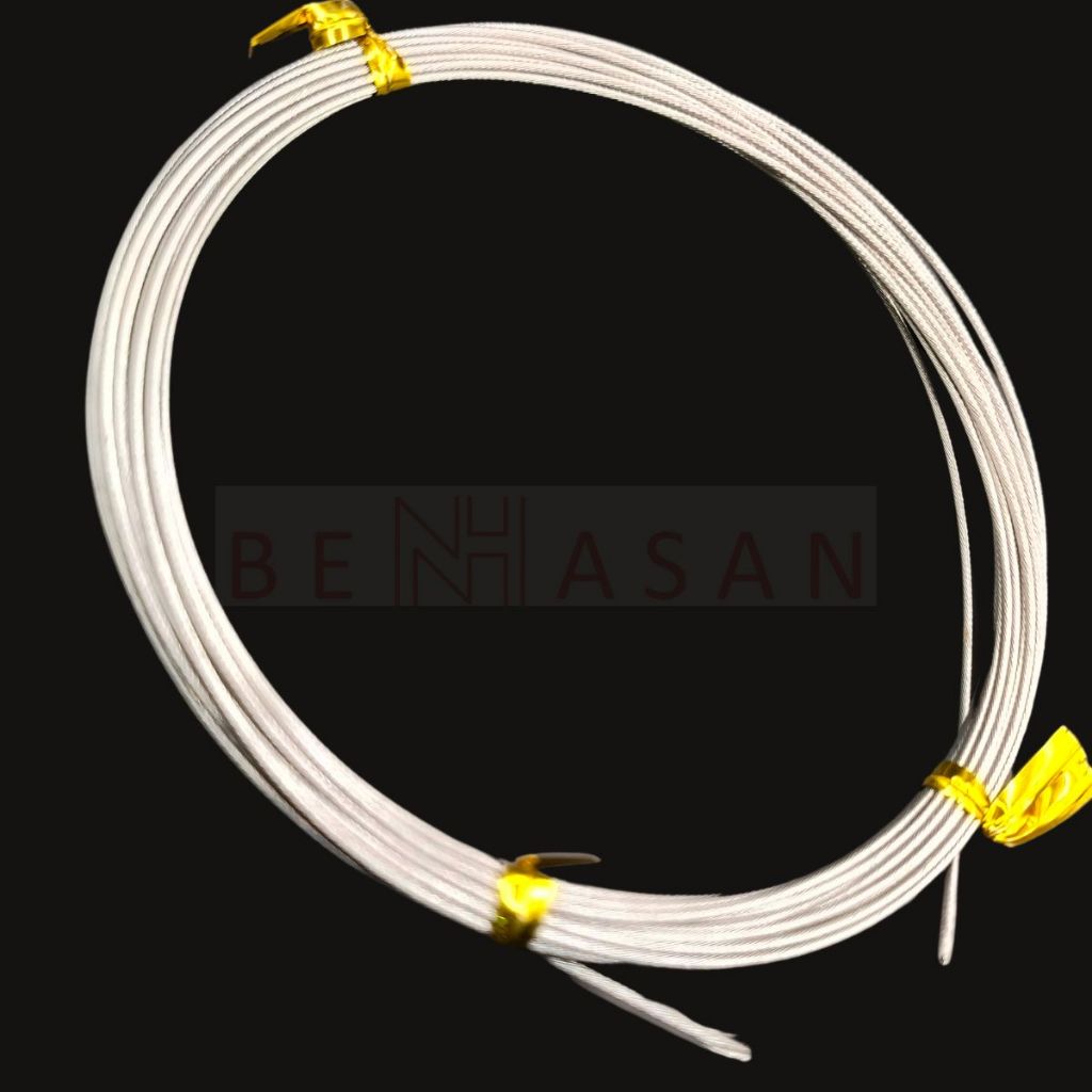 Ajiking Steel Wire Stainless Steel Wire Leader 50lb - 100lb | Shopee ...