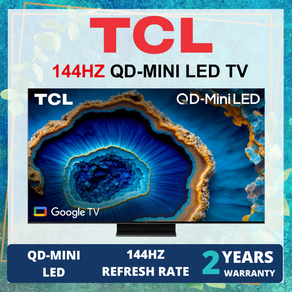 FREE SHIPPING 】 TCL QD-Mini LED 4K TV | 55-98C755 | 500+Zones | 144Hz ...