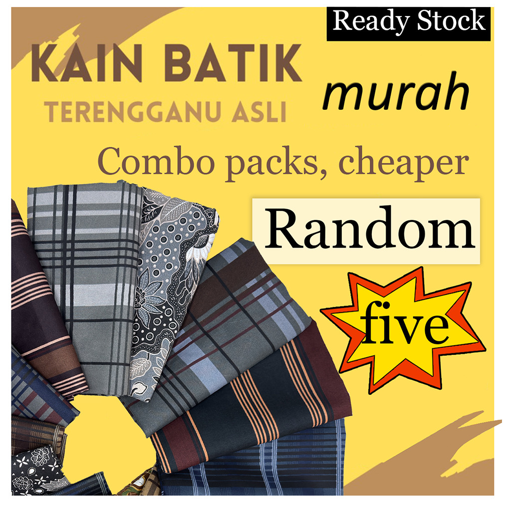 Discounted Combo Pack/baju kurung moden kain batik/sarong batik/kain ...