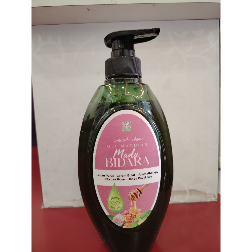 Dherbs Gel mandian Bidara madu 500ml new packaging | Shopee Malaysia
