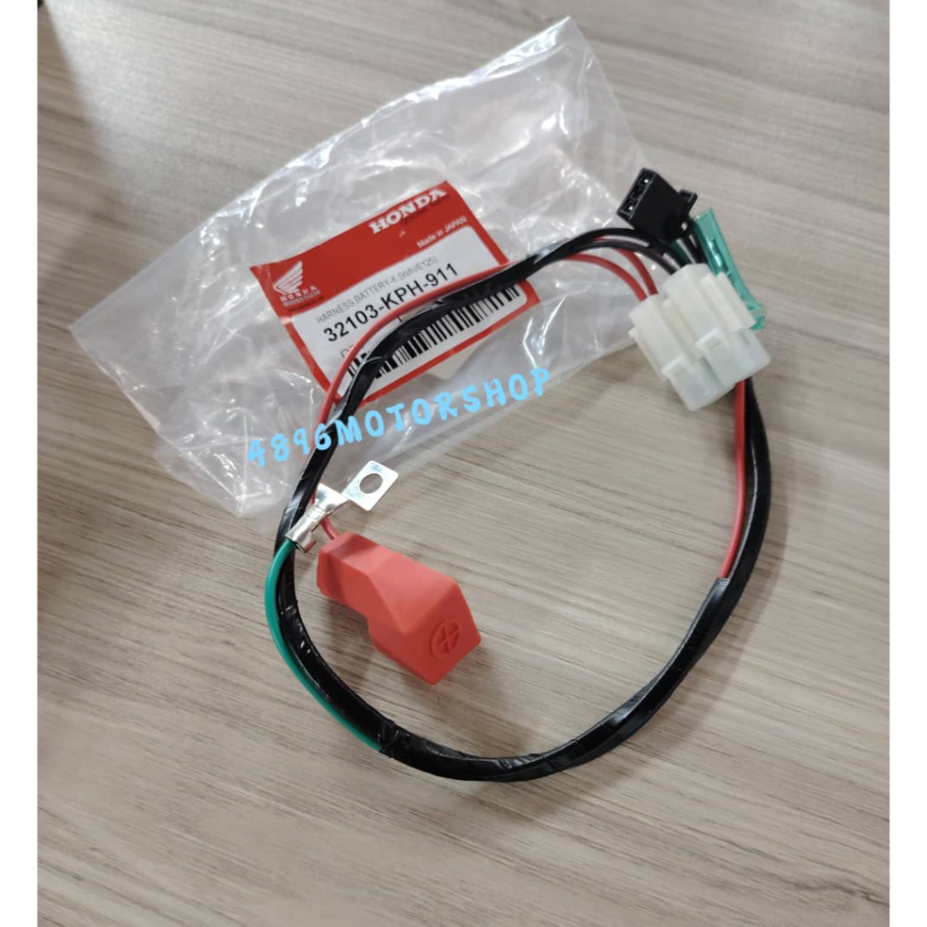 HONDA WAVE125 W125 BATTERY WAYERING HARNESS ( KICK ) WAYAR BATERI ...
