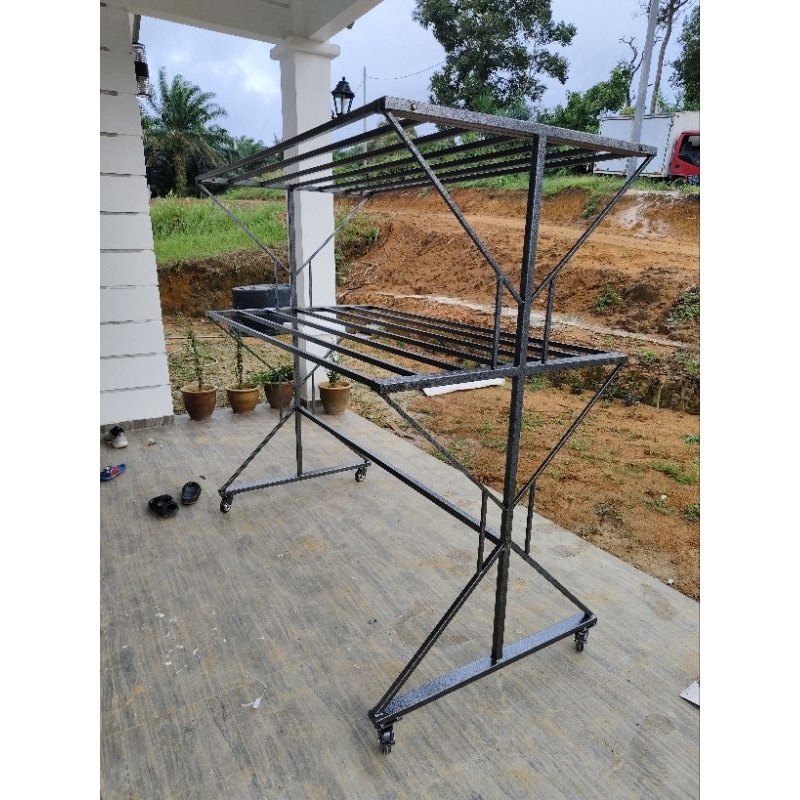 Ampai Baju Full Besi Cat Powder Coating Kota Tinggi&Johor Bahru | Shopee Malaysia