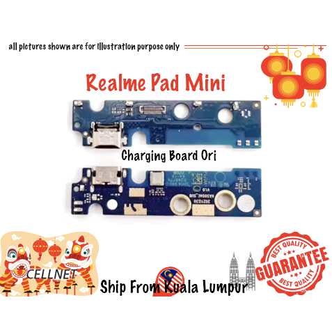 [Cellnet] Realme Pad Mini rmp2105 rmp2106 Charging Board Ori New Senang Pasang | Shopee Malaysia