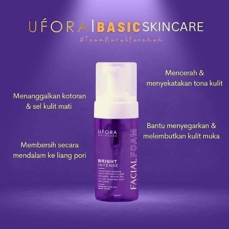 (clear stock) facial foam ufora original hq | Shopee Malaysia
