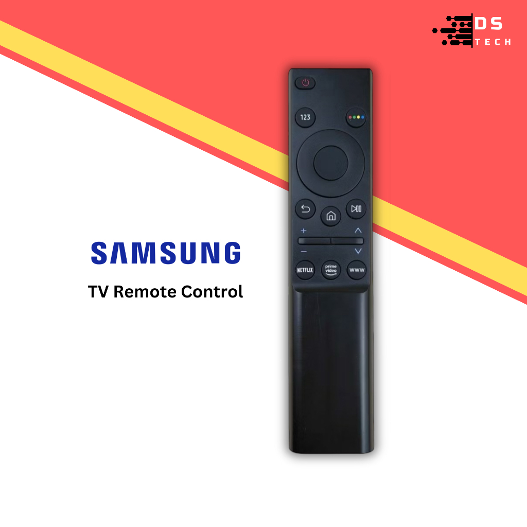 SAMSUNG SMART TV ANDROID TV REMOTE CONTROL [M'SIA STOCK] REPLACEMENT WITH PRIME VIDEO & NETFLIX ...