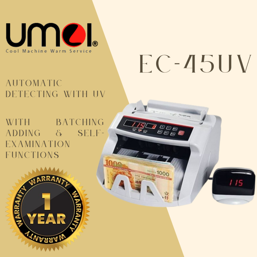 UMEI Multi-Currency Note Counting Machine / Bill Counter / Counting ...