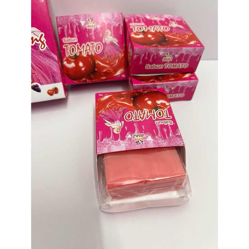 Sabun tomato cerah kulit Iriaz | Shopee Malaysia