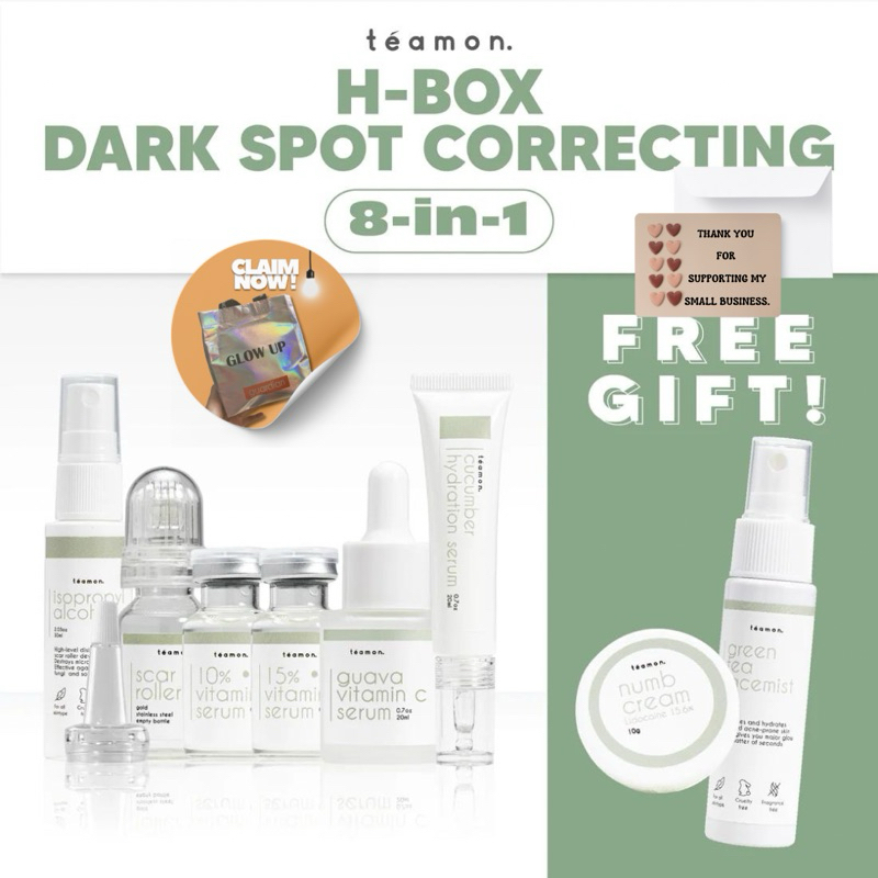 Teamon Skin Happiness Box - Dark Spot Correcting for Breakout Fine Line ...