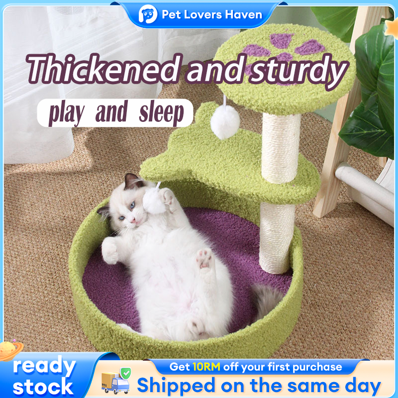 Cat Scratcher Cat Climbing Frame Cat Tree Cat House House Durable Cat ...