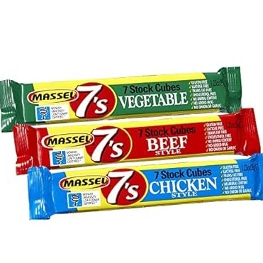 Massel 7s Stock Cubes Chicken Style, Gulten Free, Lactose Free, Chicken ...