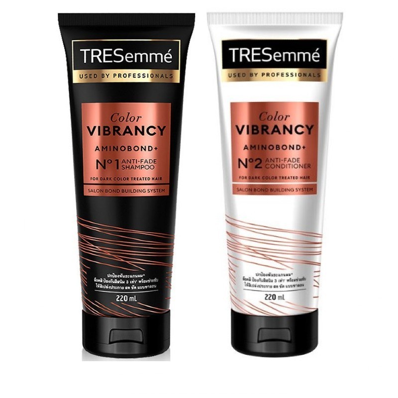Tresemme Color Radiance & Repair Hair (Shampoo+Conditioner 220ml) Exp ...