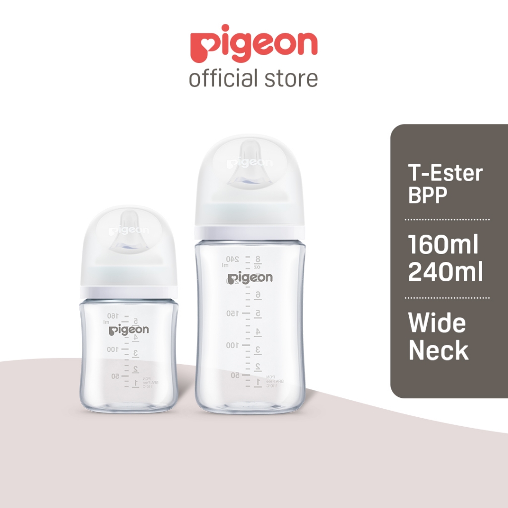 Pigeon SofTouch™ T-ESTER BPP Nursing Bottle (160ml / 240ml ) | Shopee Malaysia