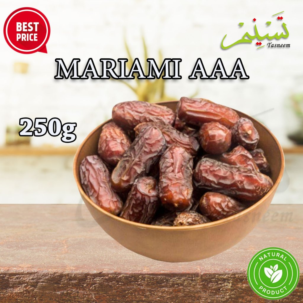 KURMA MARIAMI AAA | DATES GRADE VIP | 250g | 500g | 1kg | Shopee Malaysia
