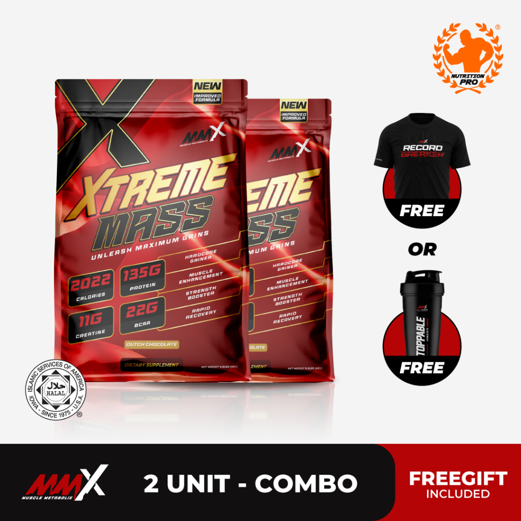 MMX XTREME MASS COMBO X2 UNIT - extreme bulking dan sizing + naikkan ...