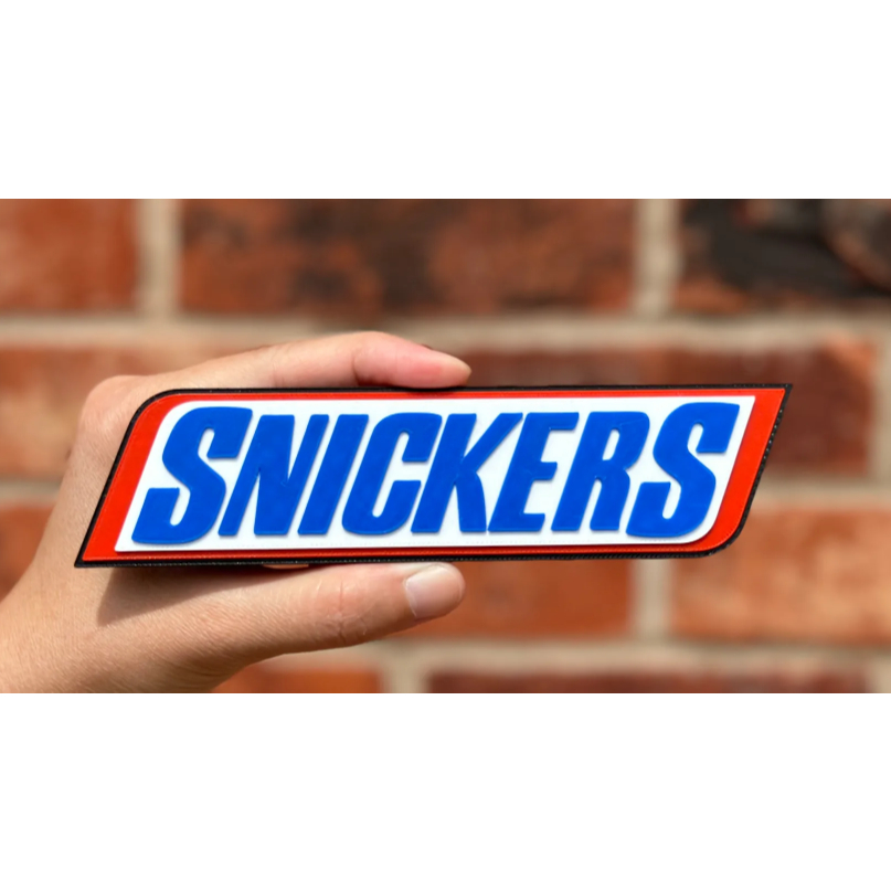 SNICKERS 3D Logo Or Fridge Magnet | Shopee Malaysia