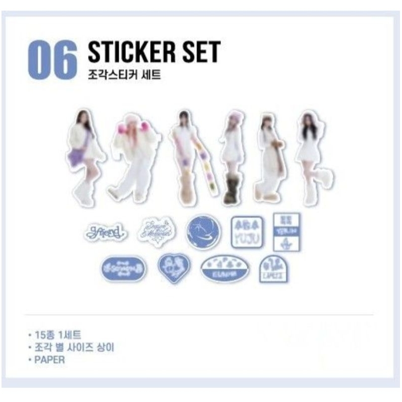 Gfriend Official Concert MD Sticker Set | Shopee Malaysia