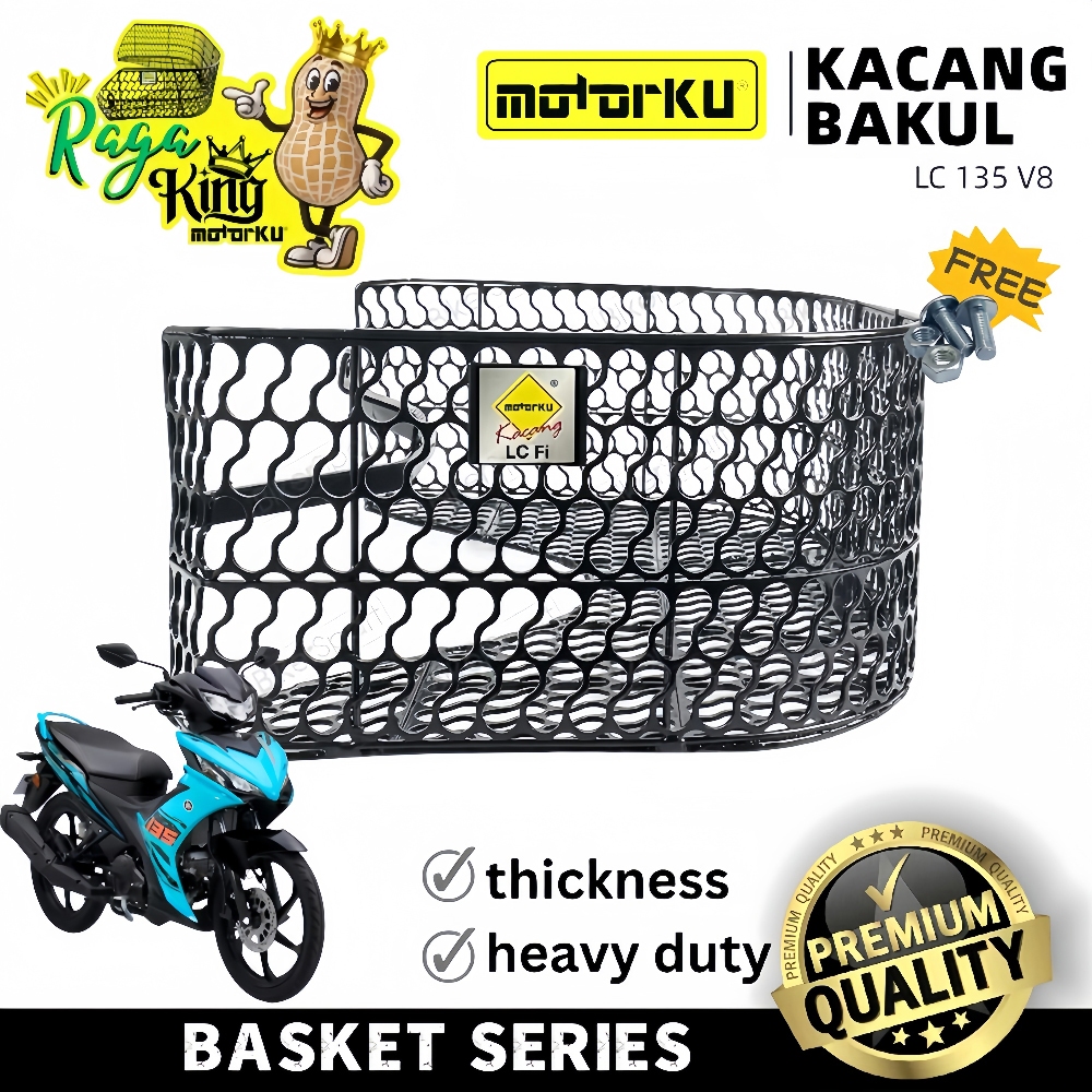 Motorku RAGA KACANG Yamaha LC 135 Fi / LC Fi / LC V8 Kacang Bakul ...