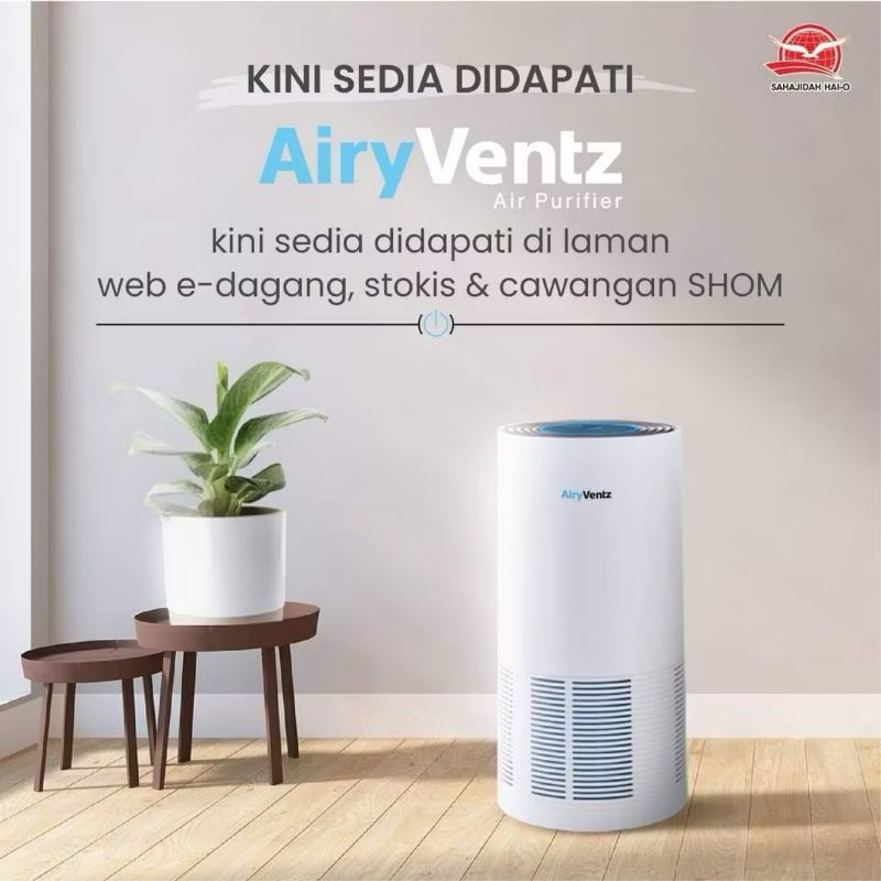 💥(READY STOCK)💥| Airy Ventz Air Purifier (Penapis Udara Kualiti Tinggi ...