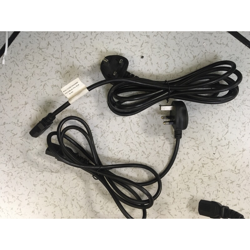 Power cord 3 pin high quality | Shopee Malaysia