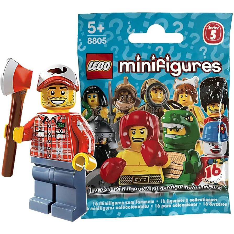 Lego Minifigures Series 5 #8 Lumberjack cmf | Shopee Malaysia