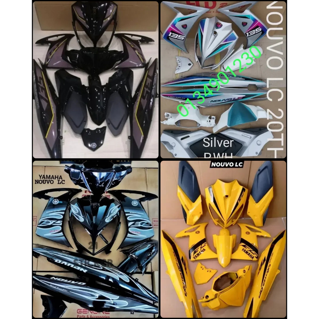 COVERSET YAMAHA NOUVO LC DESIGN API / ANV 20TH / GP 2020 / RC EDITION ...