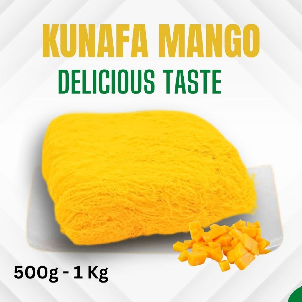 Yellow Kunafa Dough 500g - 1Kg - Perfect for Desserts | Shopee Malaysia