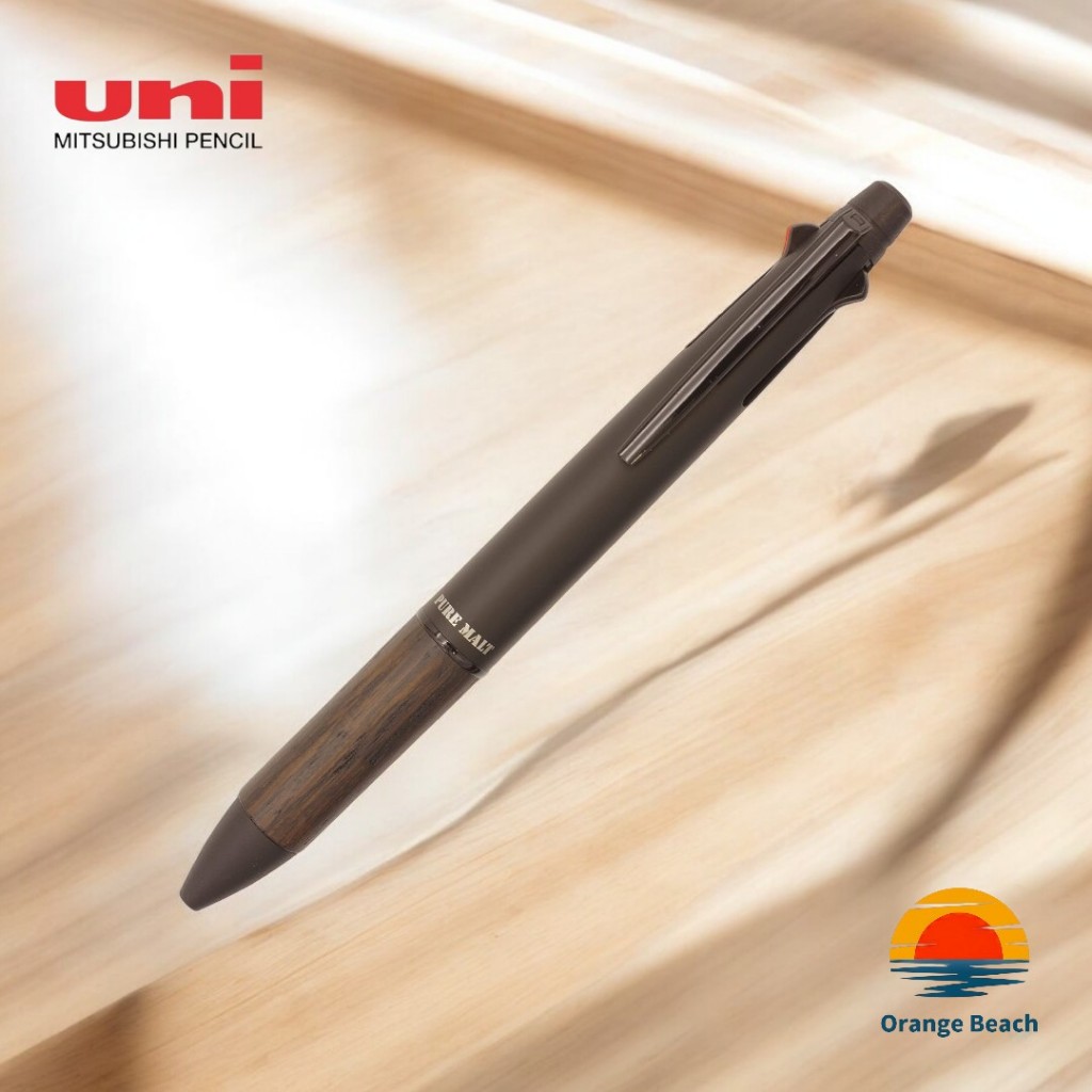 PURE MALT PREMIUM 4&1 / Luxury Oak Wood Multi Pen / Halal-Suitable ...