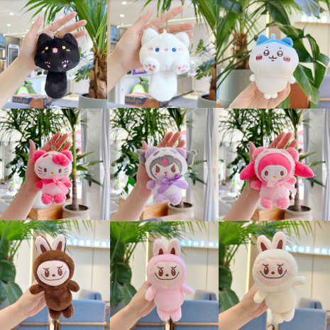 Labubu\Kuromi\Melody\Chiikawa\Little Pony\Doraemon\Hello Kitty\Pokemon ...