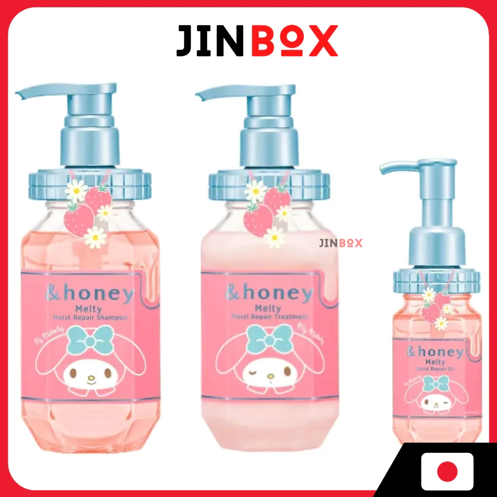 [Limited Edition Design] &Honey Melty Moist Repair Shampoo & Treatment [My Melody], Ship From ...