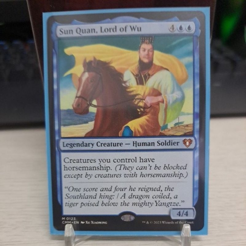 MTG Sun Quan, Lord of Wu (CMM)(Mythic) | Shopee Malaysia