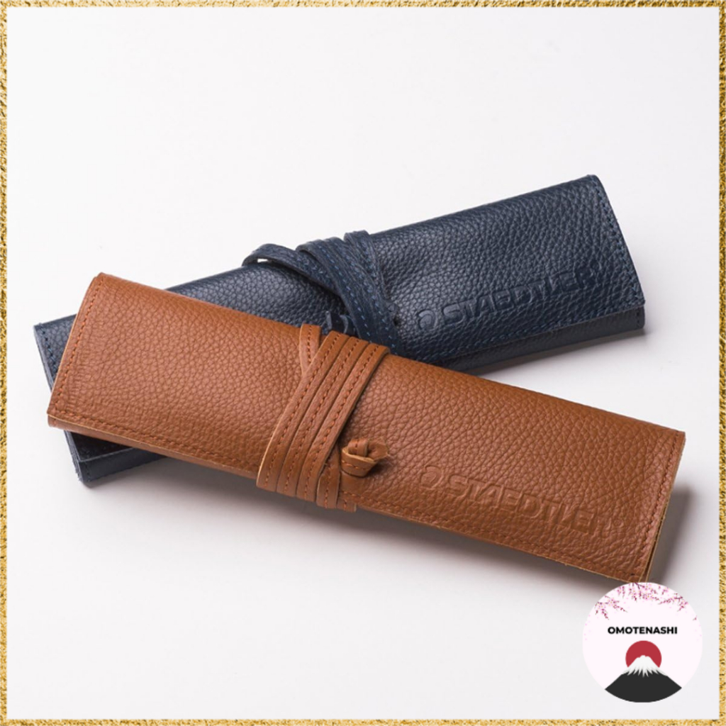 STAEDTLER Leather Pen Case - Black, Brown, and Navy Variants | Shopee ...