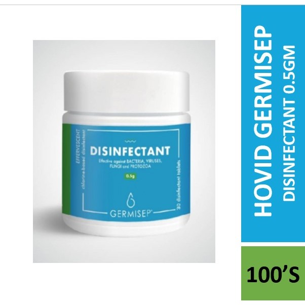 HOVID GERMISEP DISINFECTANT 0.5GM EFFERVESCENT 100'S | Shopee Malaysia