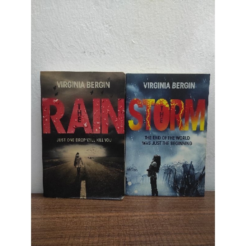 (Used) Combo Fantasy Apocalypse The Rain - Virginia Bergin | Shopee ...