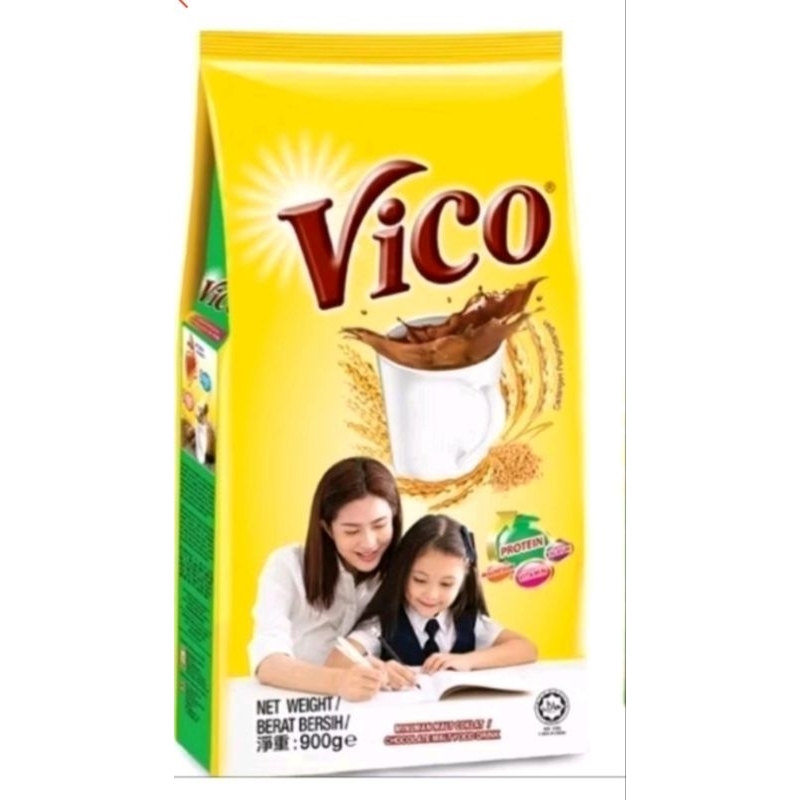 Vico chocolate malt drink 900g / original chocolate malt drink (refill ...