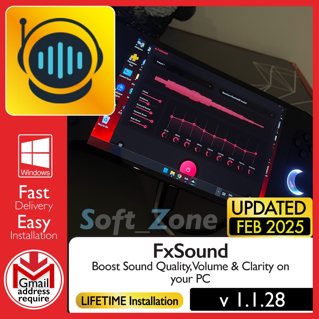 FxSound 1.1.28 - Boost Sound Quality, Volume & Clarity on your PC | Windows - SOFTWARE | Shopee ...