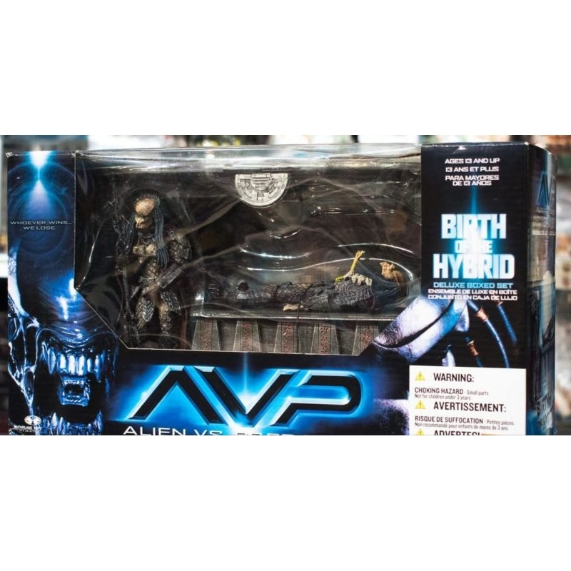2005 McFarlane Alien vs Predator Birth Of Hybrid Action Figure Set ...