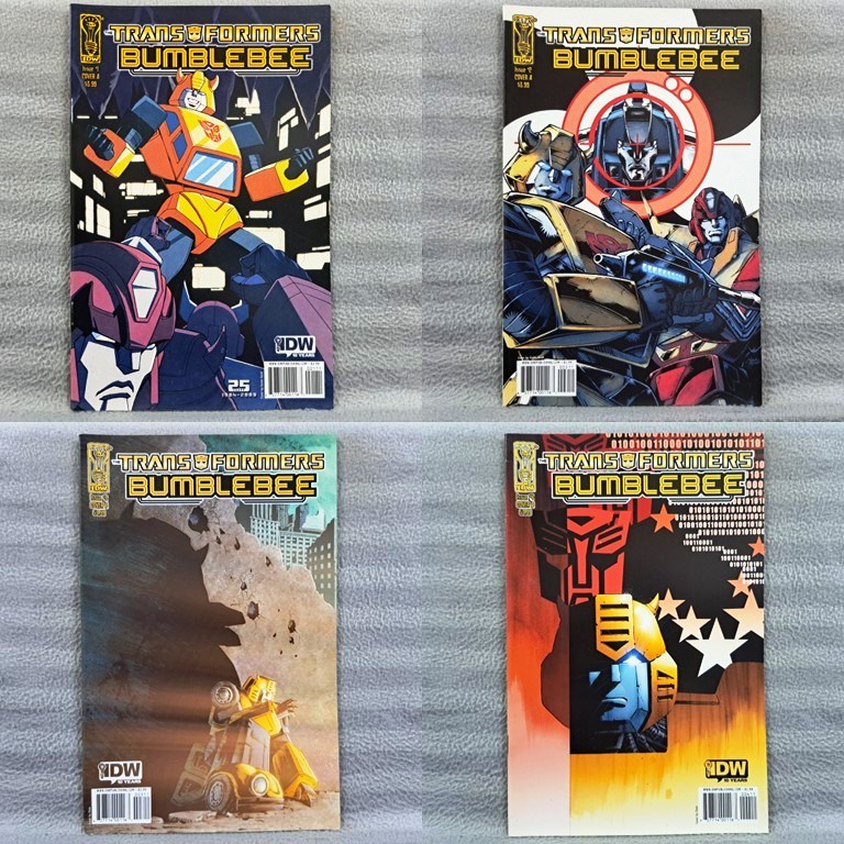 Transformers: Bumblebee 4/4 Complete Set (IDW Publishing I-P) Zander ...
